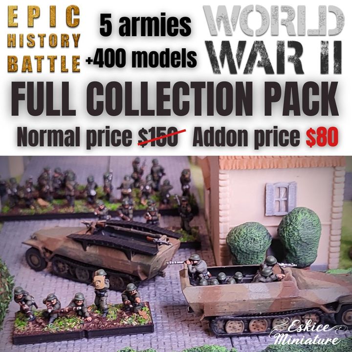 3D Printable WW2 full collection - Epic History Battle by Eskice ...