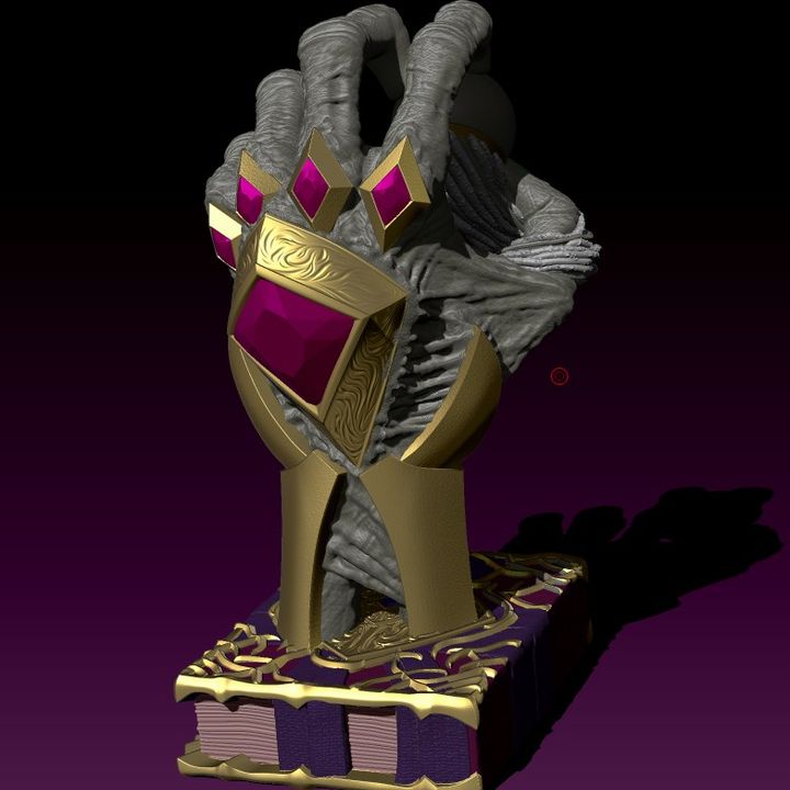 3D Printable The Hand and Eye of Vecna by Mr. Bugg