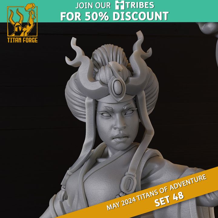 3D Printable Human Female Bladesinger - RPG Hero Character D&D 5e ...