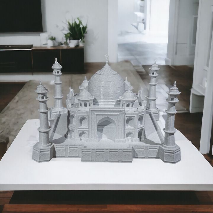 3D Printable Taj Mahal by Stlflix