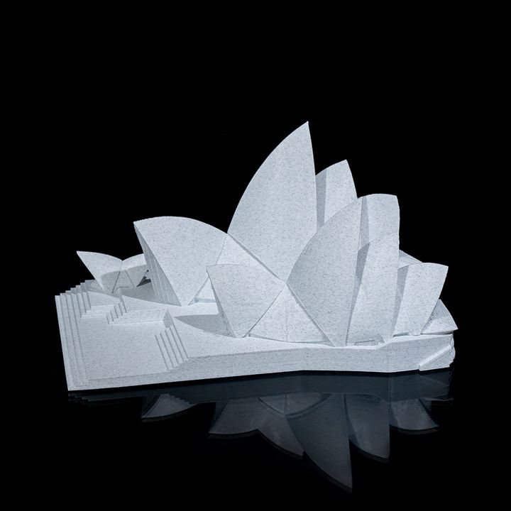 3D Printable Sydney Opera House by Stlflix