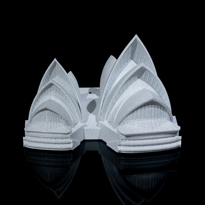 3D Printable Sydney Opera House by Stlflix