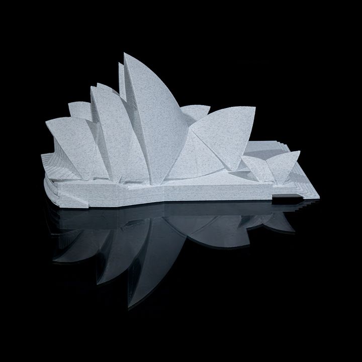 3D Printable Sydney Opera House by Stlflix