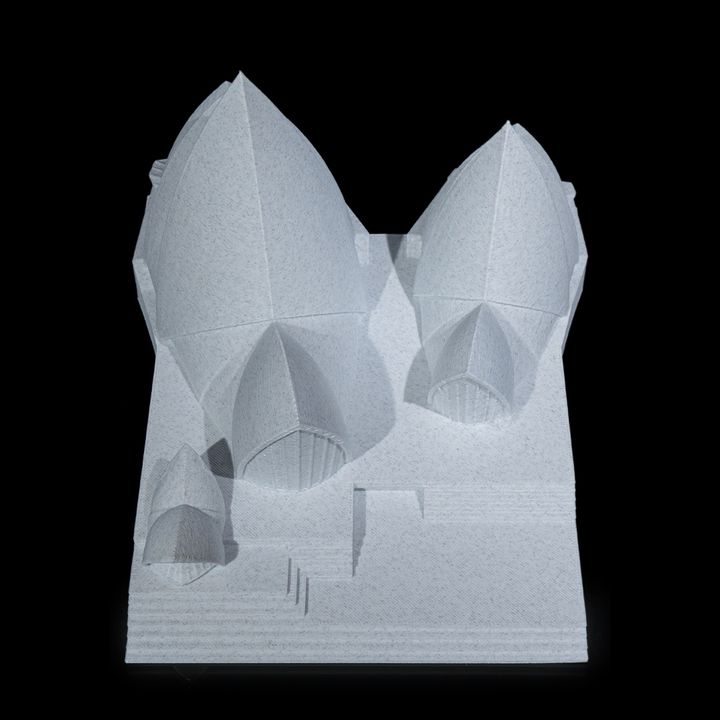 3D Printable Sydney Opera House by Stlflix