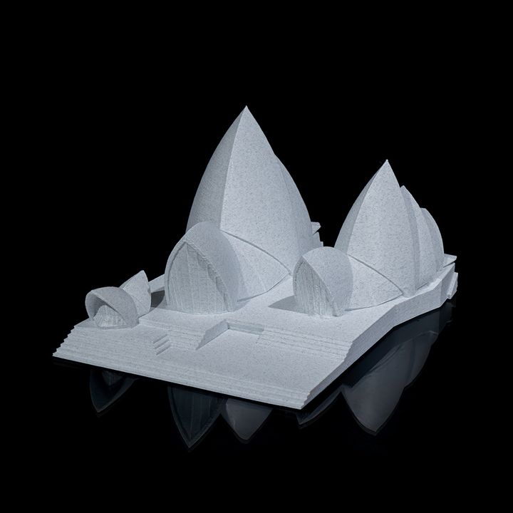 3D Printable Sydney Opera House by Stlflix