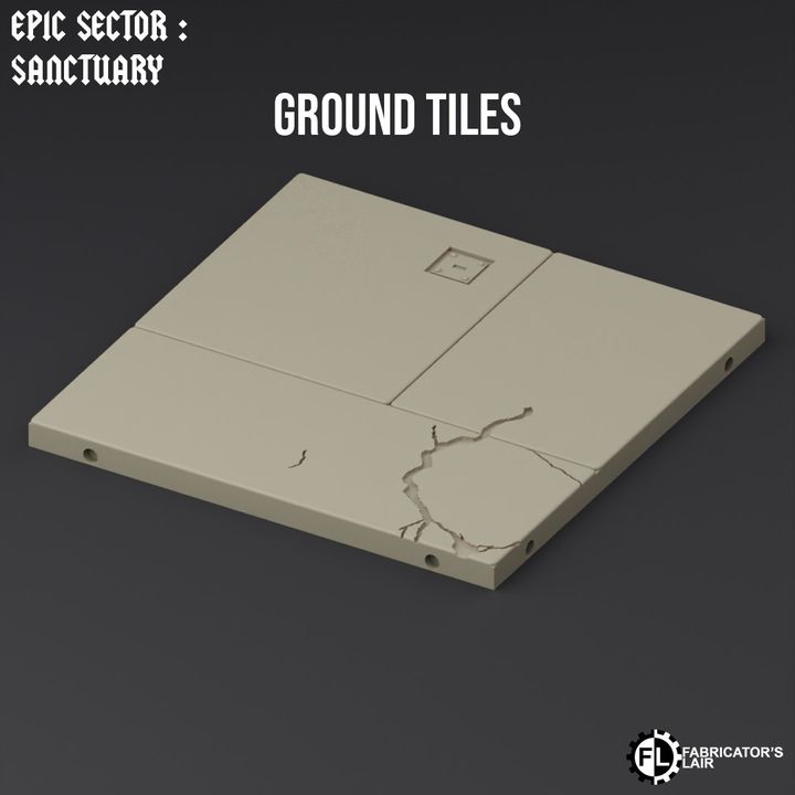 3D Printable Epic-scale Modular Ground System - Grimdark Gothic by ...