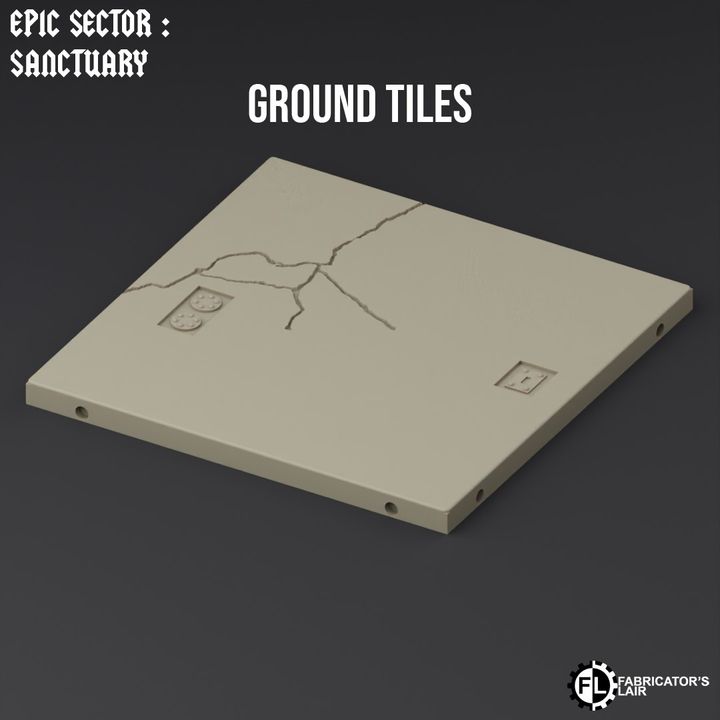 3D Printable Epic-scale Modular Ground System - Grimdark Gothic by ...