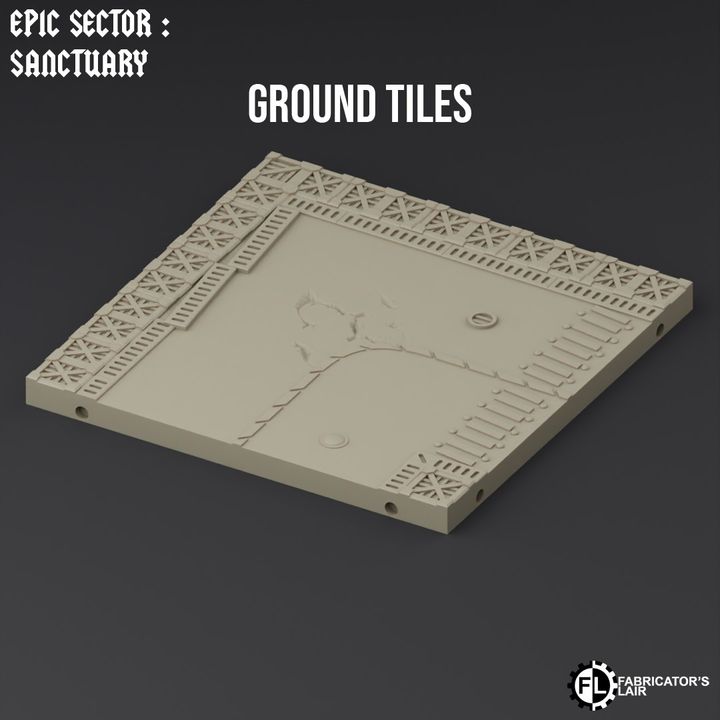 3D Printable Epic-scale Modular Ground System - Grimdark Gothic by ...