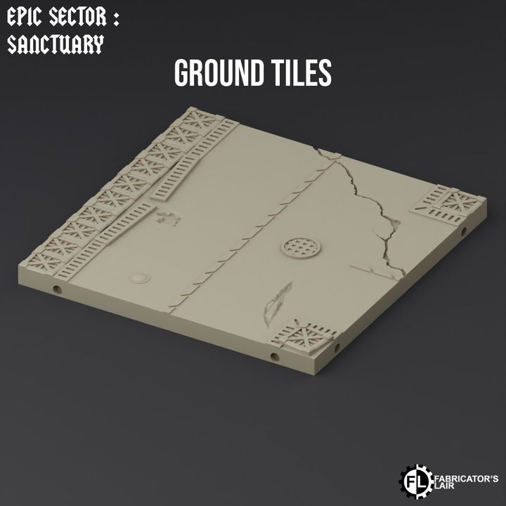 3D Printable Epic-scale Modular Ground System - Grimdark Gothic by ...