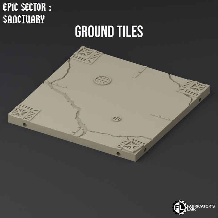 3D Printable Epic-scale Modular Ground System - Grimdark Gothic by ...