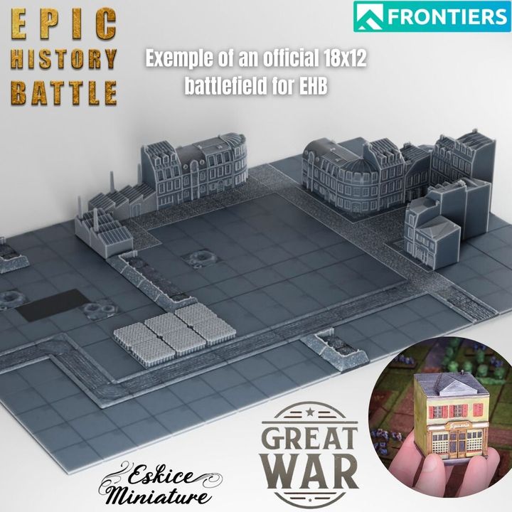 3D Printable Buildings and Scatter pack for 20th century - Epic History ...