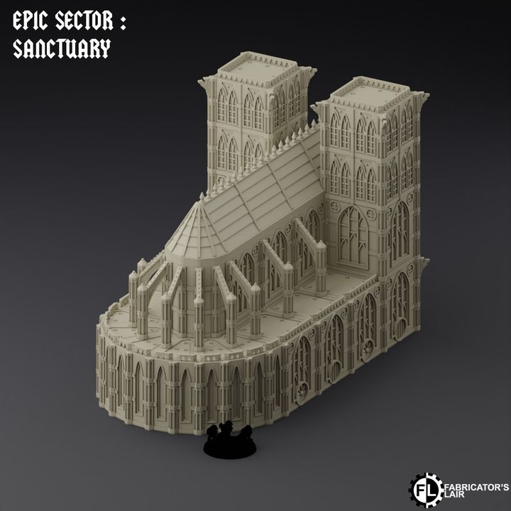3D Printable Epic-scale Grimdark Gothic Buildings - Set #1 by ...