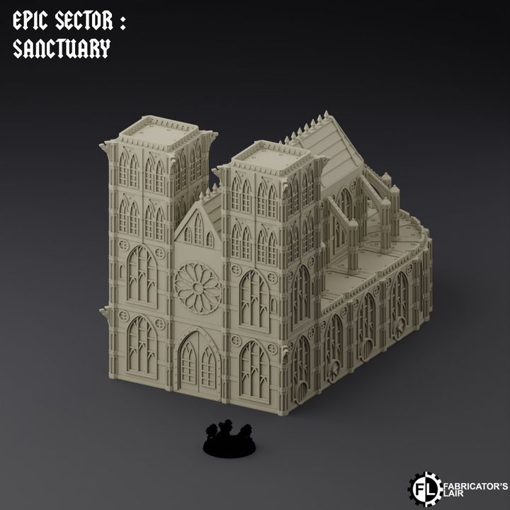3D Printable Epic-scale Grimdark Gothic Buildings - Set #1 by ...