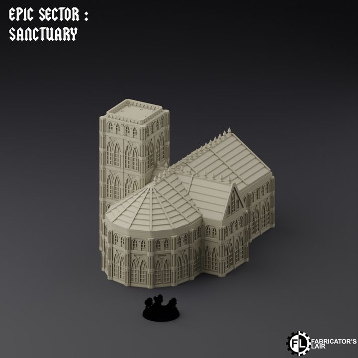 3D Printable Epic-scale Grimdark Gothic Buildings - Set #1 by ...