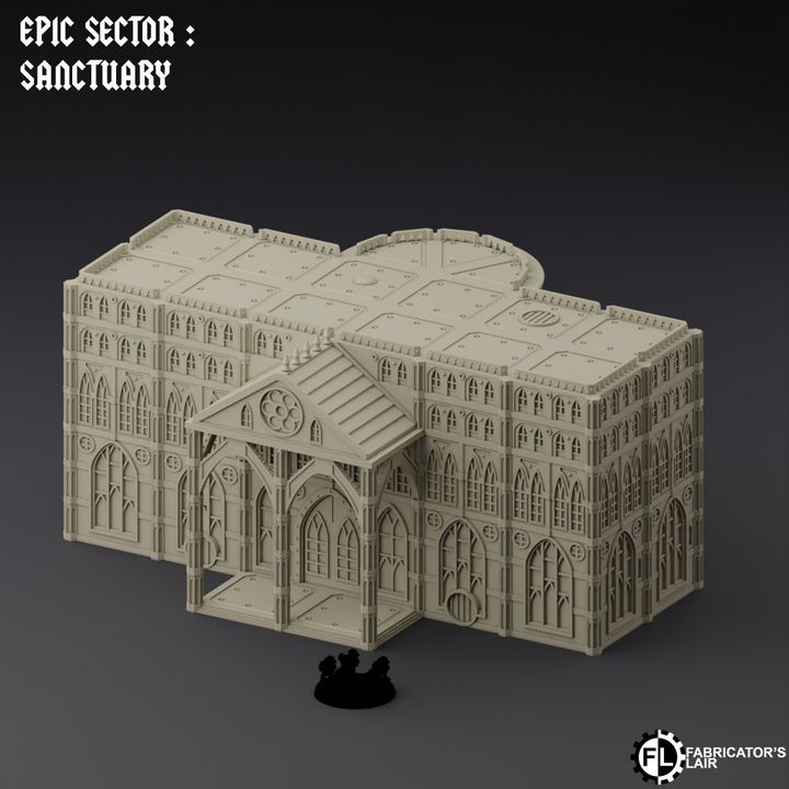 3D Printable Epic-scale Grimdark Gothic Buildings - Set #2 by ...