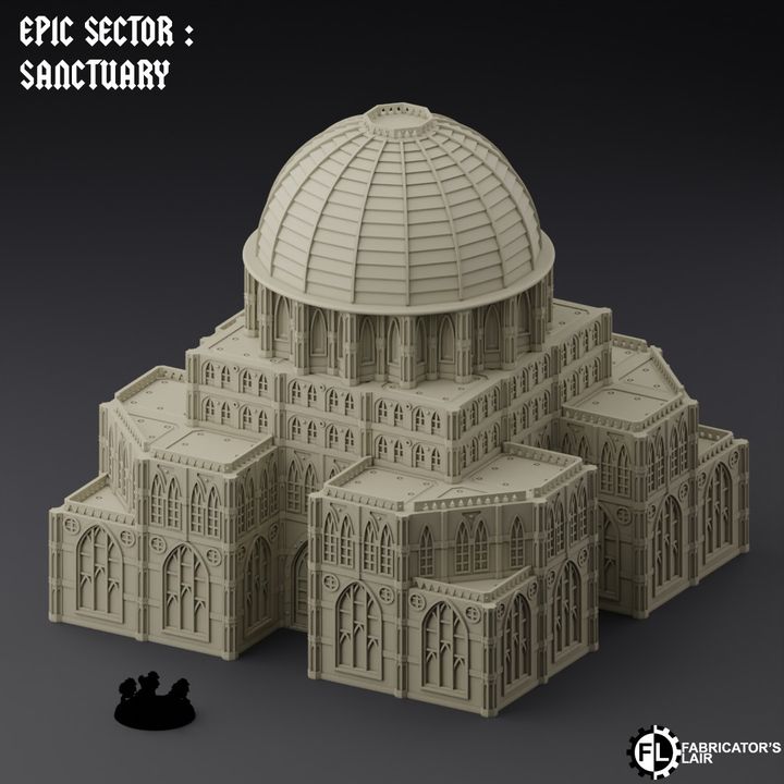 3D Printable Epic-scale Grimdark Gothic Buildings - Set #2 by ...