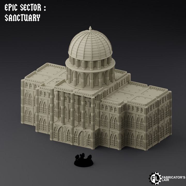 3D Printable Epic-scale Grimdark Gothic Buildings - Set #2 by ...