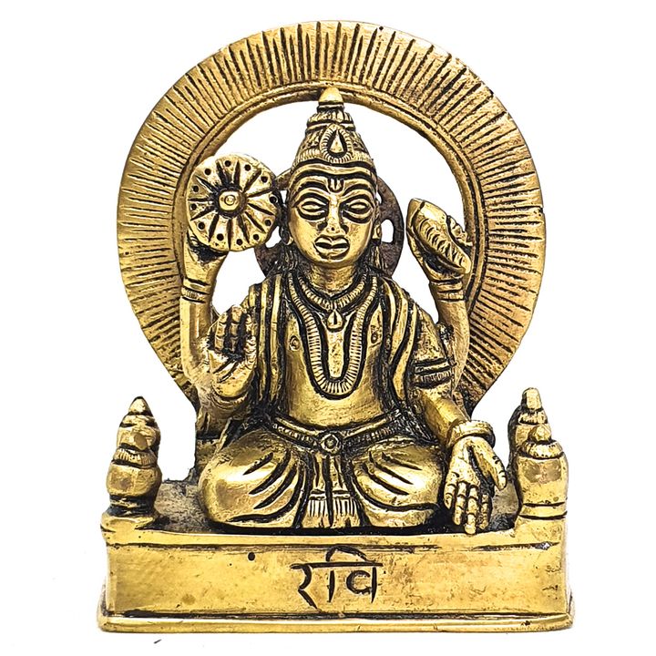 3D Printable Lord Ravi or The Sun Deity by VedicFutura