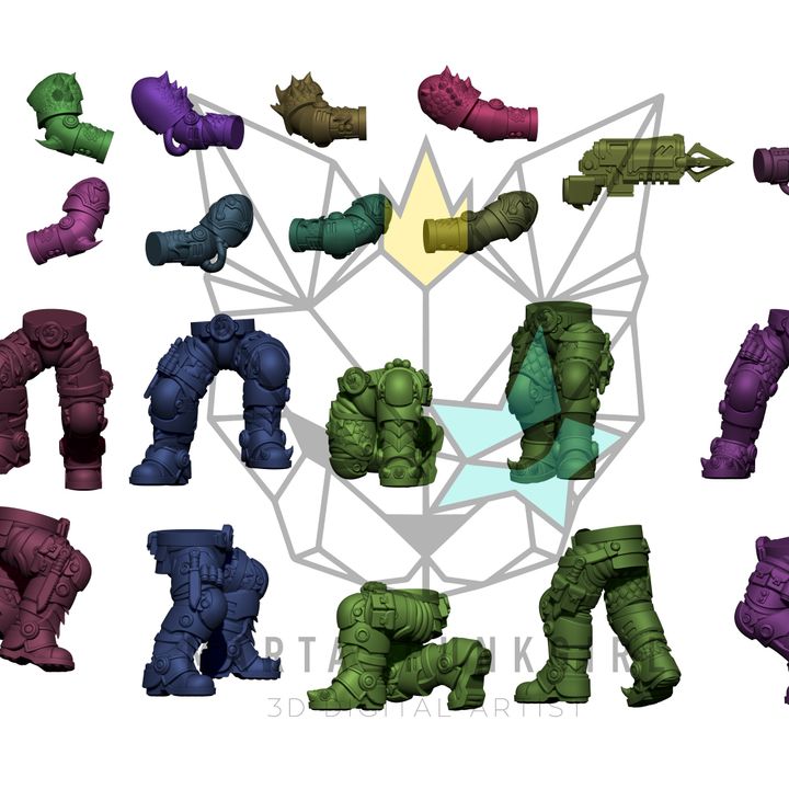 3D Printable Dragonborn GURLs by MartaPunkGirl