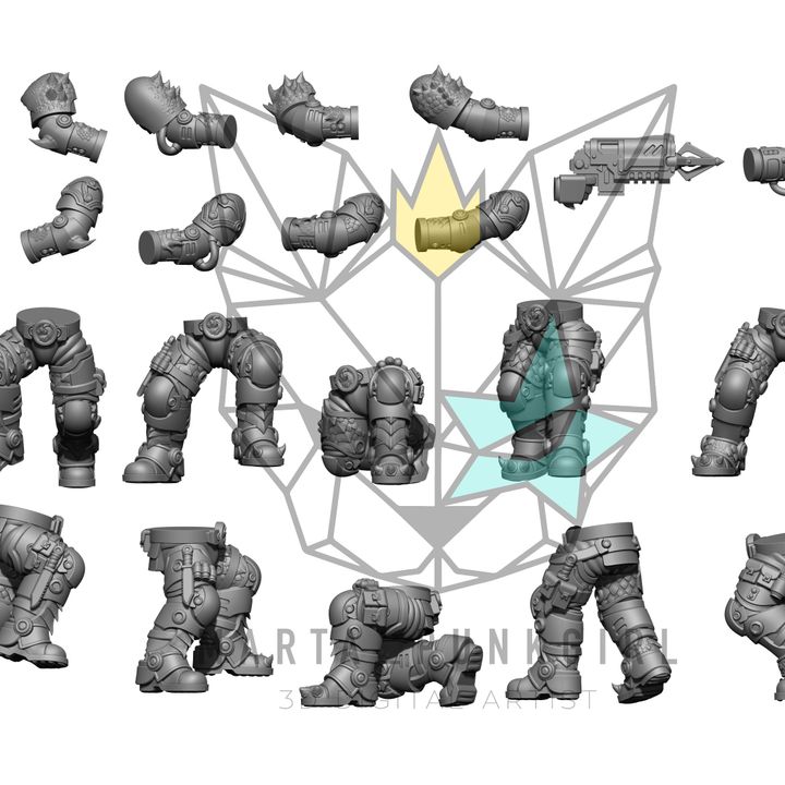 3D Printable Dragonborn GURLs by MartaPunkGirl