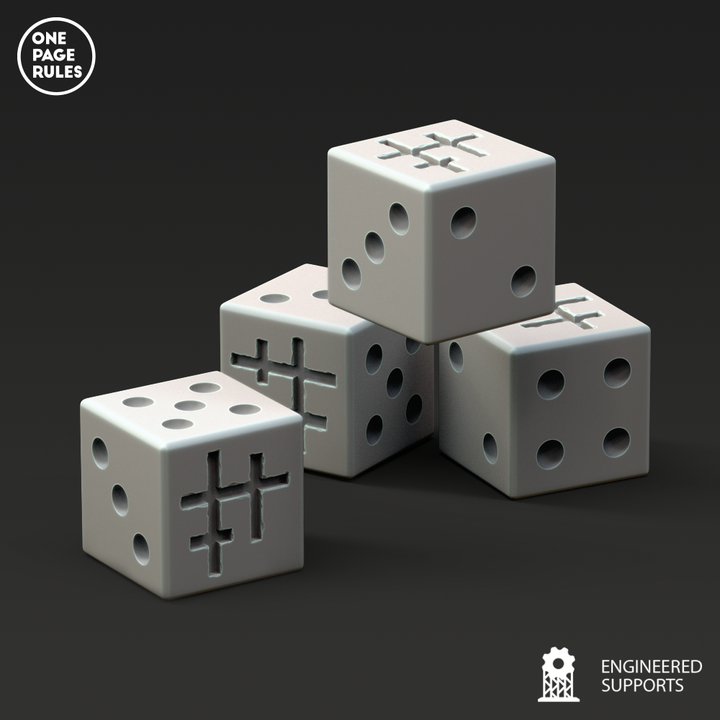 3D Printable Shadow Stalkers Game Aids by One Page Rules