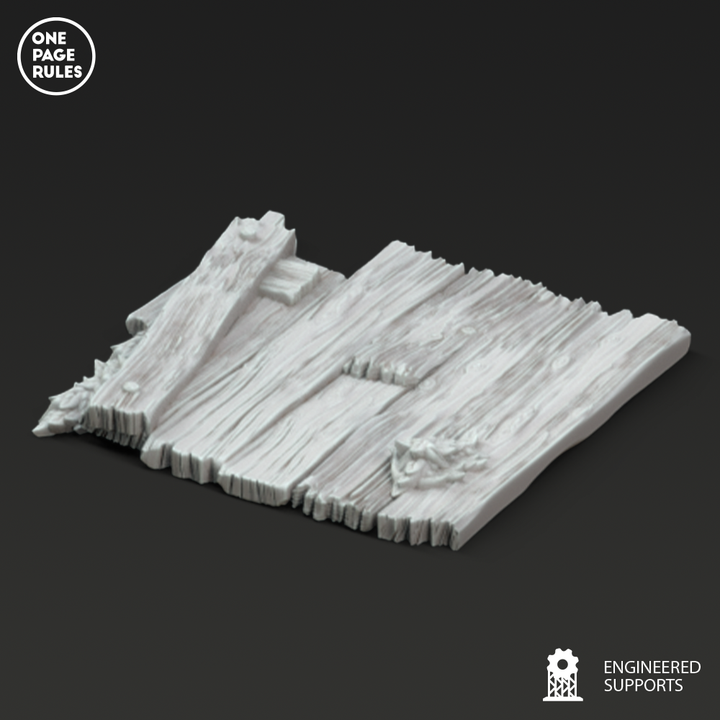 3D Printable Forest Platforms Terrain by One Page Rules
