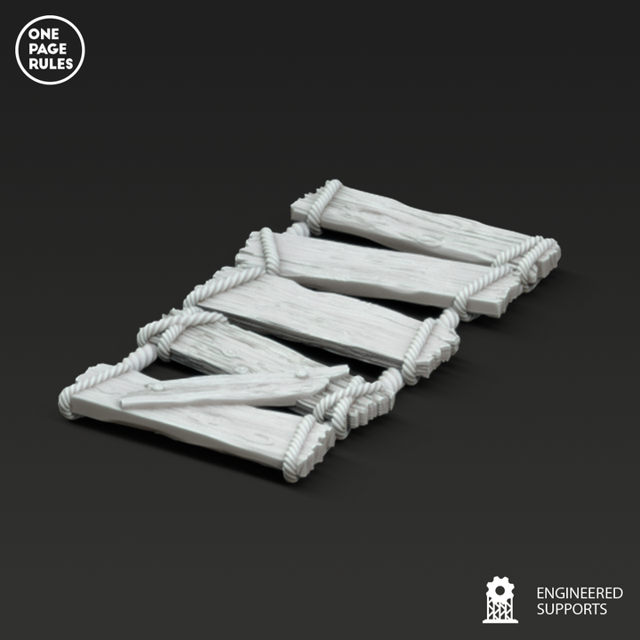 3D Printable Forest Platforms Terrain by One Page Rules