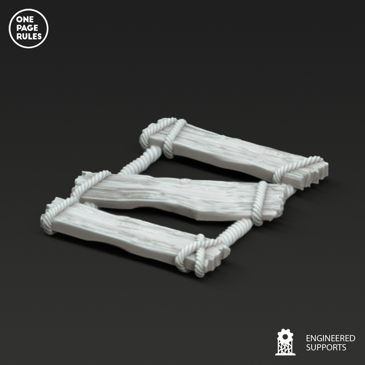 3D Printable Forest Platforms Terrain by One Page Rules