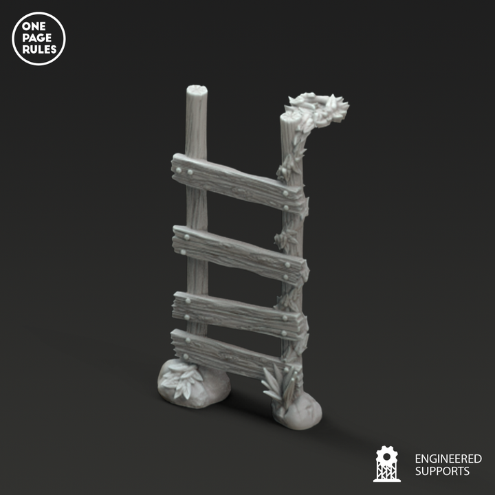 3D Printable Forest Platforms Terrain by One Page Rules