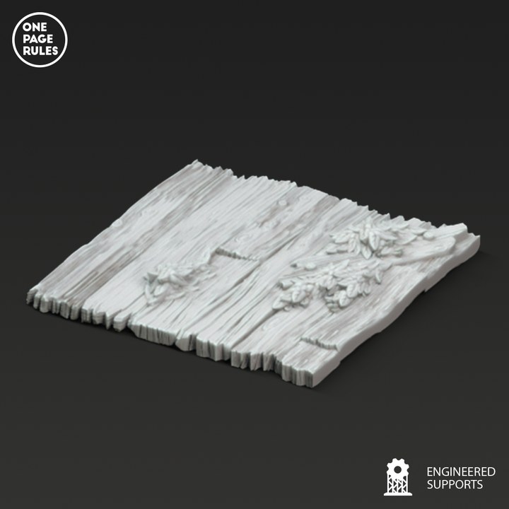 3D Printable Forest Platforms Terrain by One Page Rules