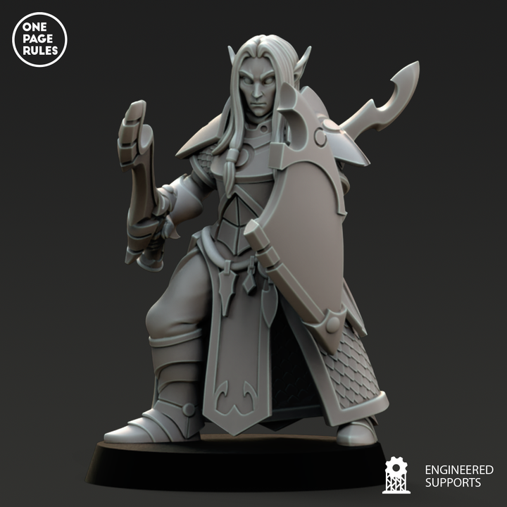 3D Printable Retributors - High Elf Fleets by One Page Rules