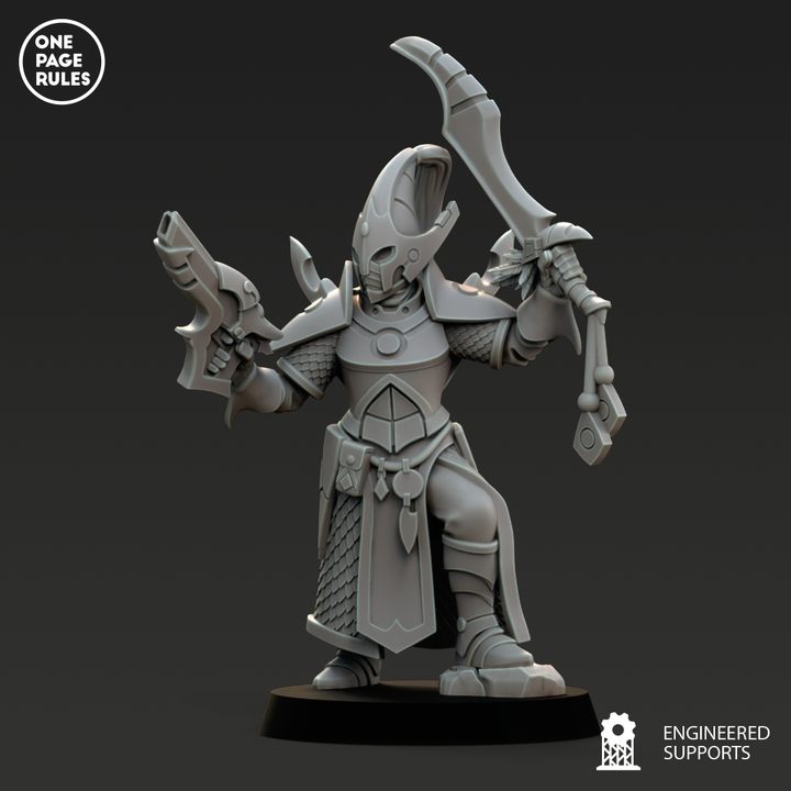 3D Printable Retributors - High Elf Fleets by One Page Rules