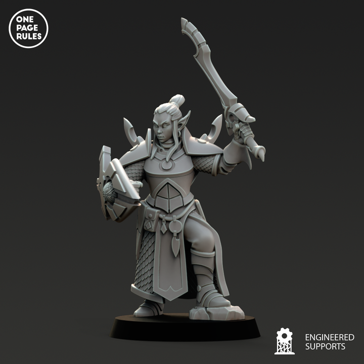 3D Printable Retributors - High Elf Fleets by One Page Rules