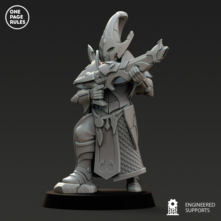 3D Printable Retributors - High Elf Fleets by One Page Rules