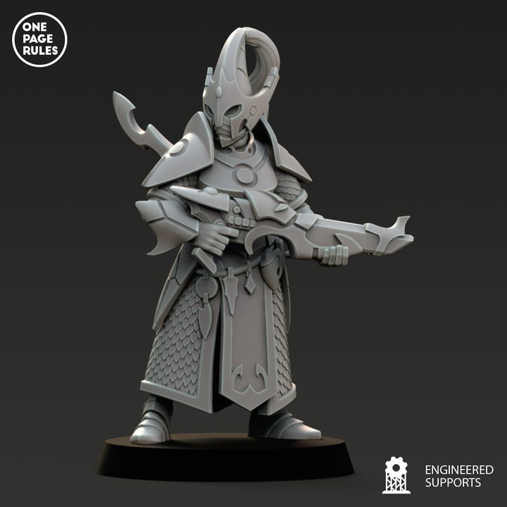 3D Printable Retributors - High Elf Fleets by One Page Rules