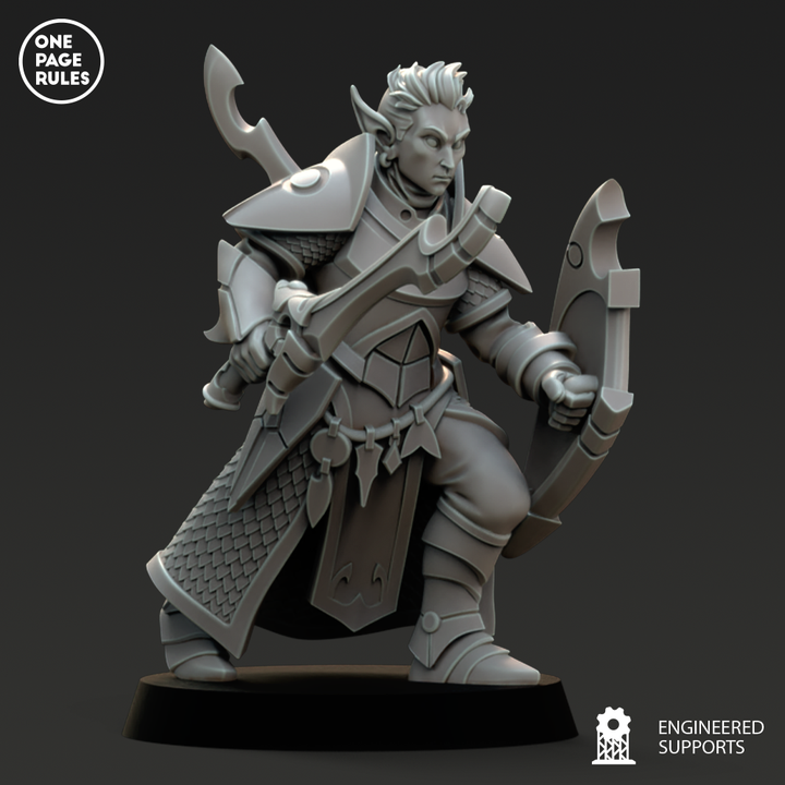 3D Printable Retributors - High Elf Fleets by One Page Rules