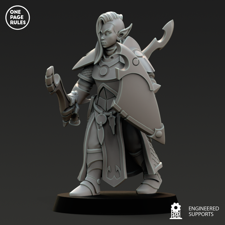 3D Printable Retributors - High Elf Fleets by One Page Rules