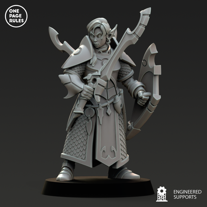 3D Printable Retributors - High Elf Fleets by One Page Rules