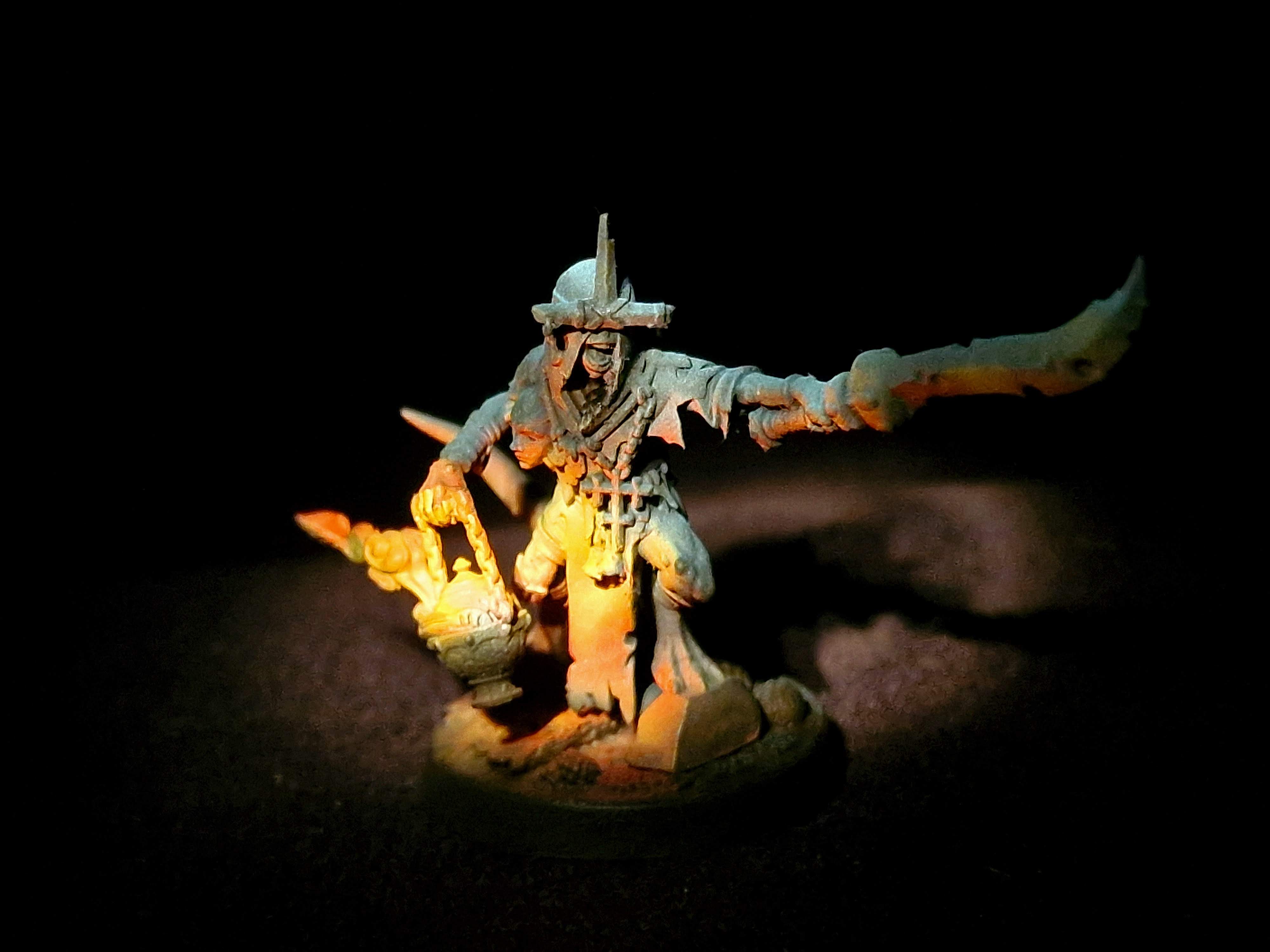 3D Printable Scourge Champion - Shadow Stalkers by One Page Rules