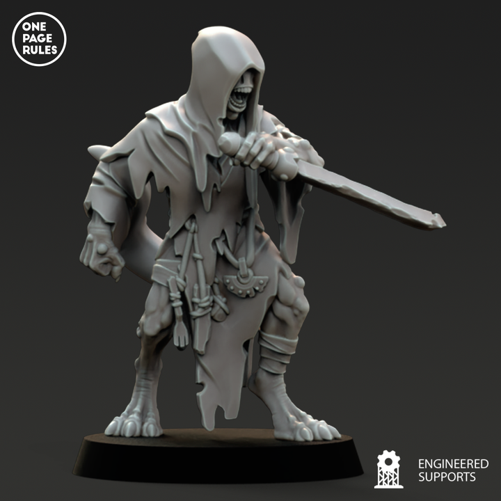3D Printable Scourges - Shadow Stalkers by One Page Rules