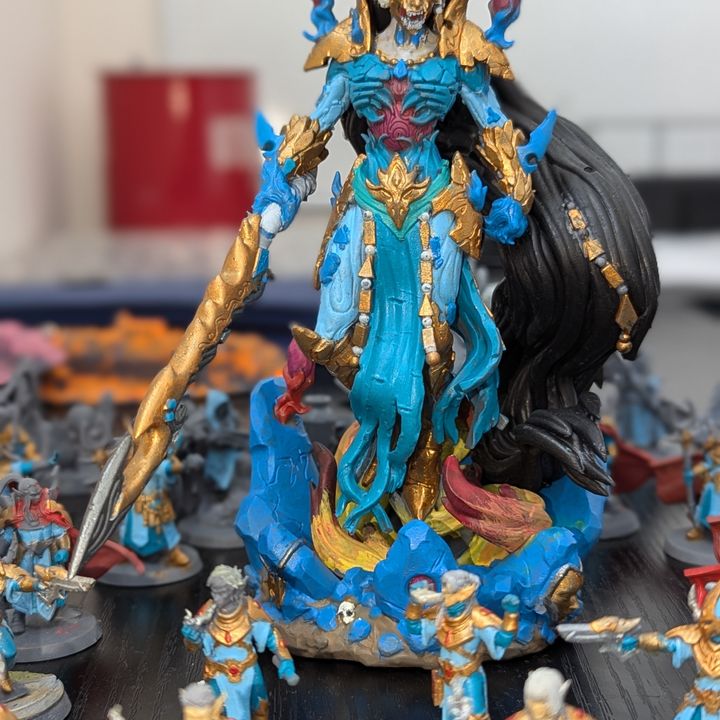 3D Print of Elf Fleets Elemental Avatar by pacchikanna