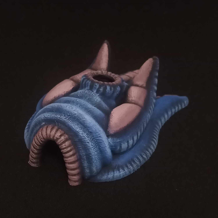 3D Printable Water Monster - Supportless by Balázs Patonai