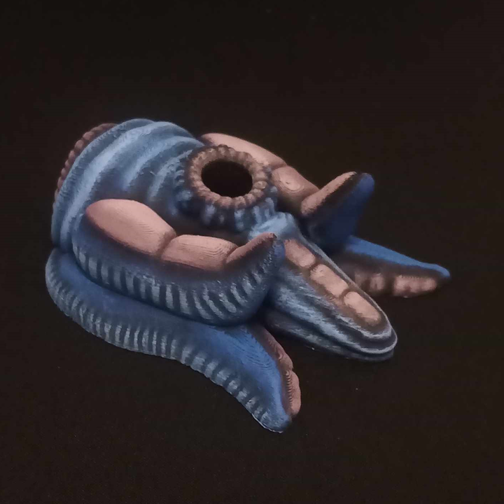 3D Printable Water Monster - Supportless by Balázs Patonai