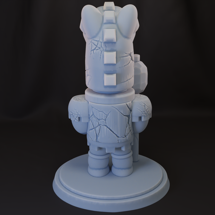 3D Printable Chess Piece set by The Cackling Kobold Company