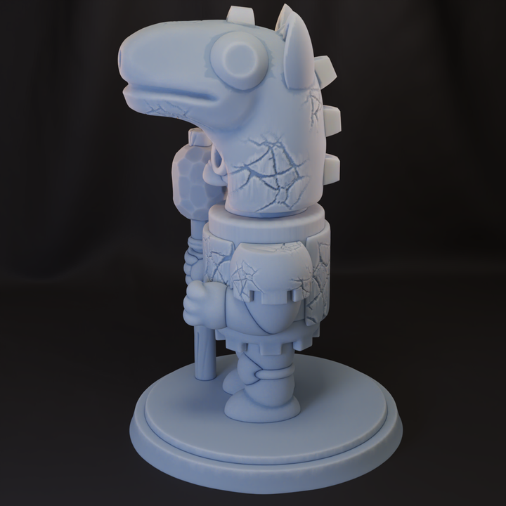 3D Printable Chess Piece set by The Cackling Kobold Company