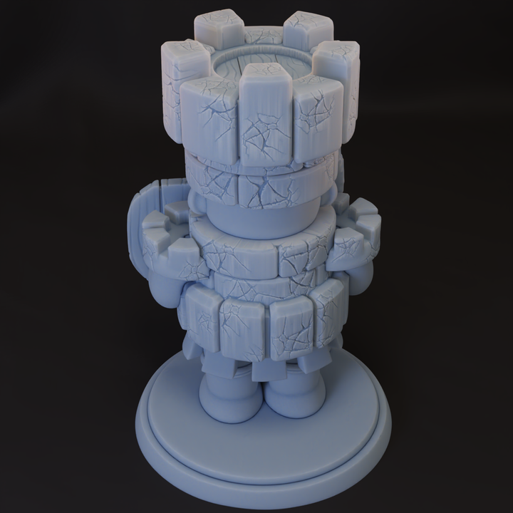 3D Printable Chess Piece set by The Cackling Kobold Company