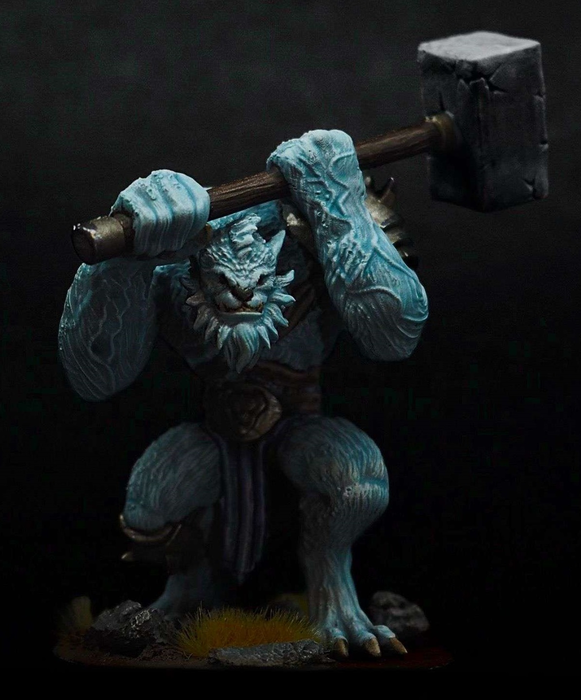 3D Printable Quaggoth Attack / Evil Deep Bear / Tall Humanoid Creature ...