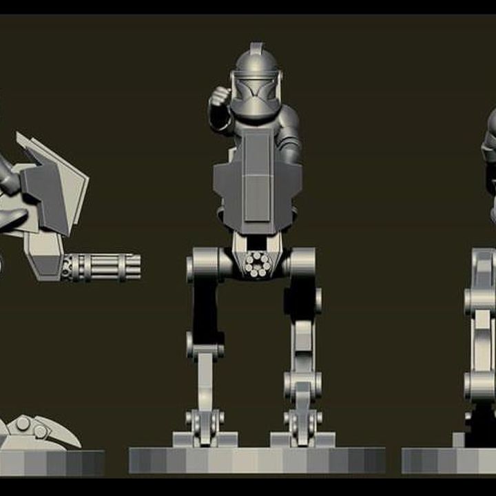 3D Printable ATRT 10 mm scale by Maniac Miniatures