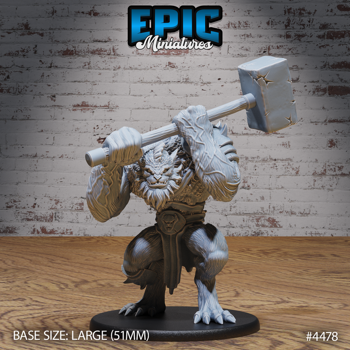 3D Printable Quaggoth Set / Evil Deep Bear / Tall Humanoid Creature ...