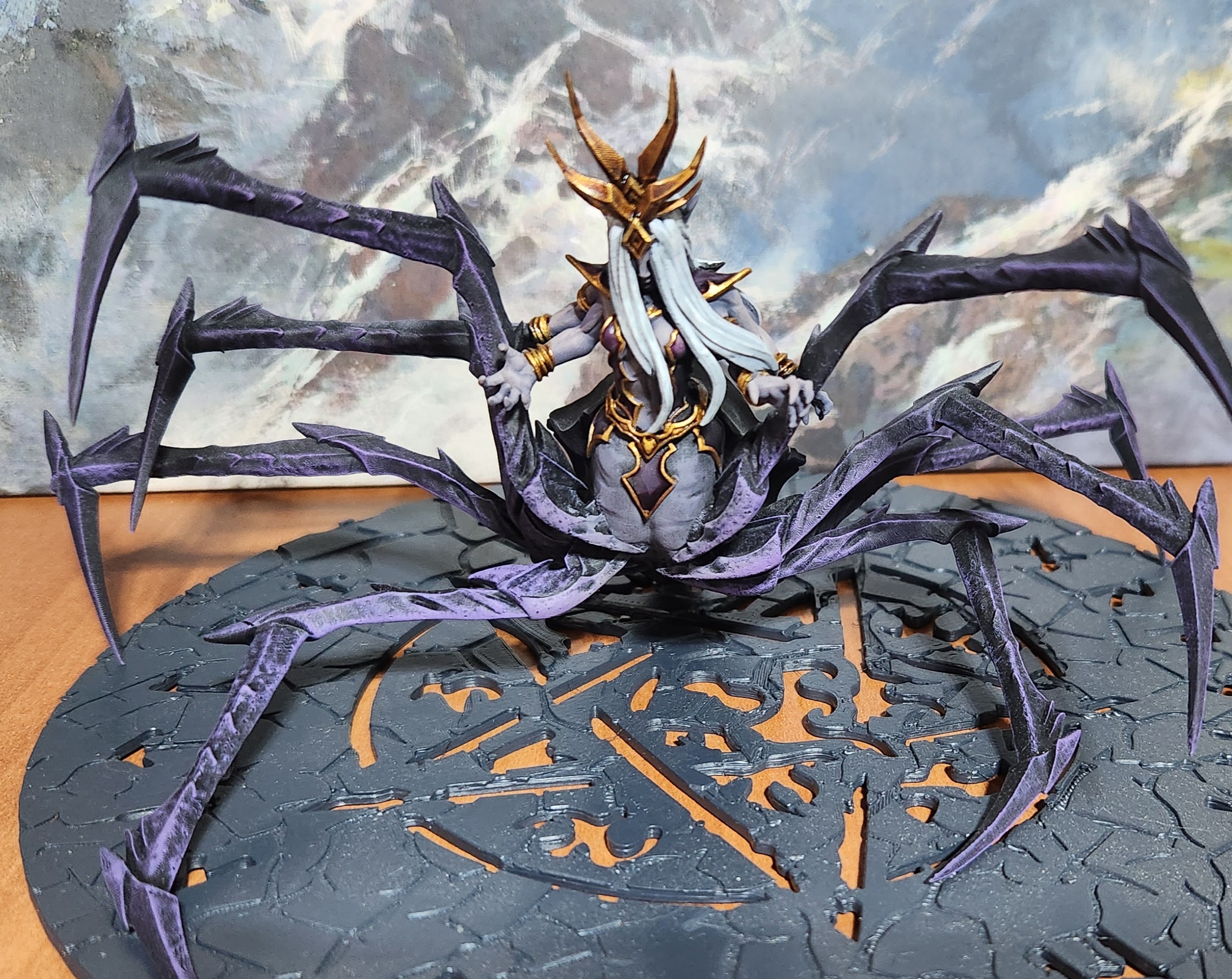 3D Printable Nethmeia - Spider Queen by Francesca Musumeci